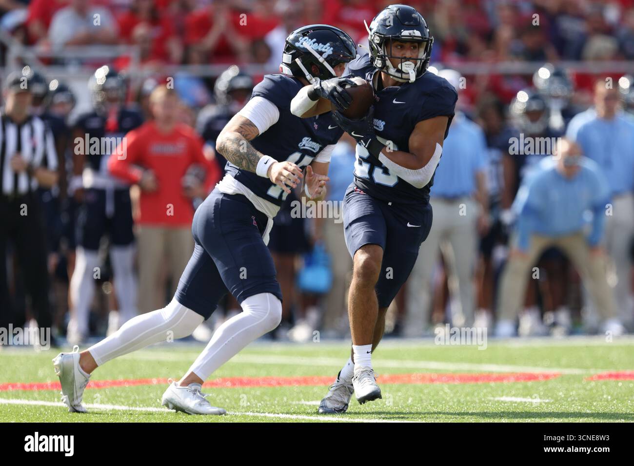 September 20, 2025: Liberty Flames running back Evan Dickens (23 ...