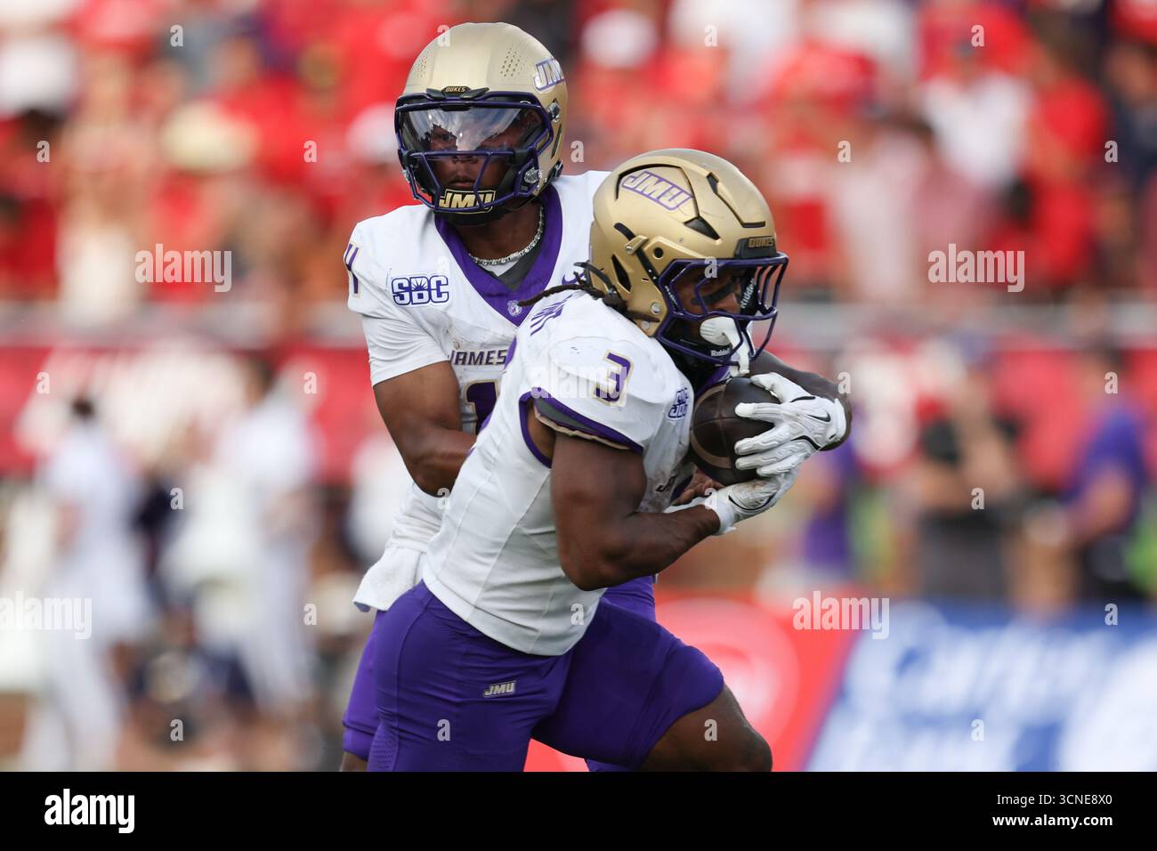 September 20, 2025: James Madison Dukes quarterback Alonza Barnett III ...