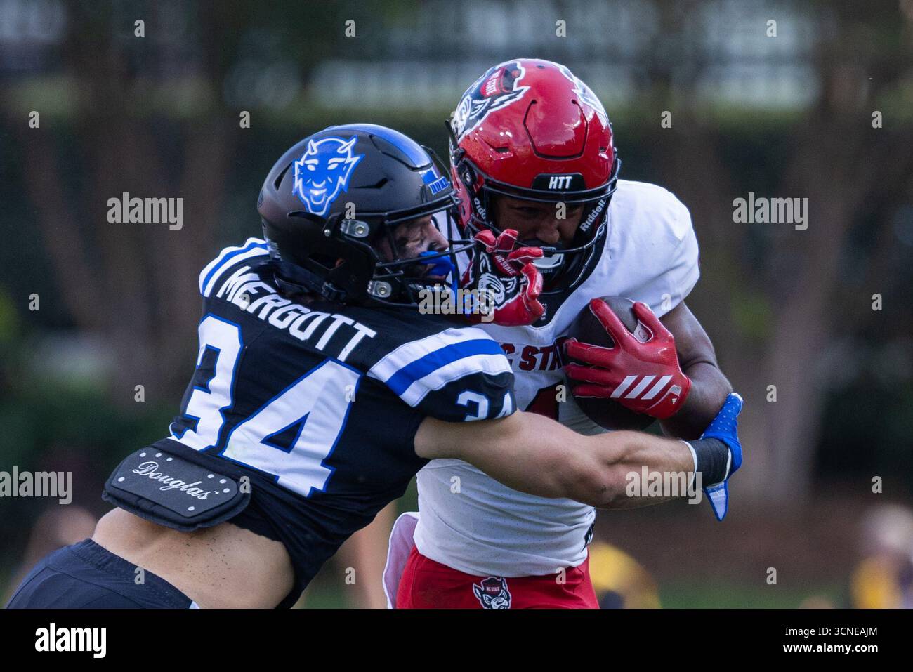 September 20, 2025: North Carolina State running back Jayden Scott (4 ...