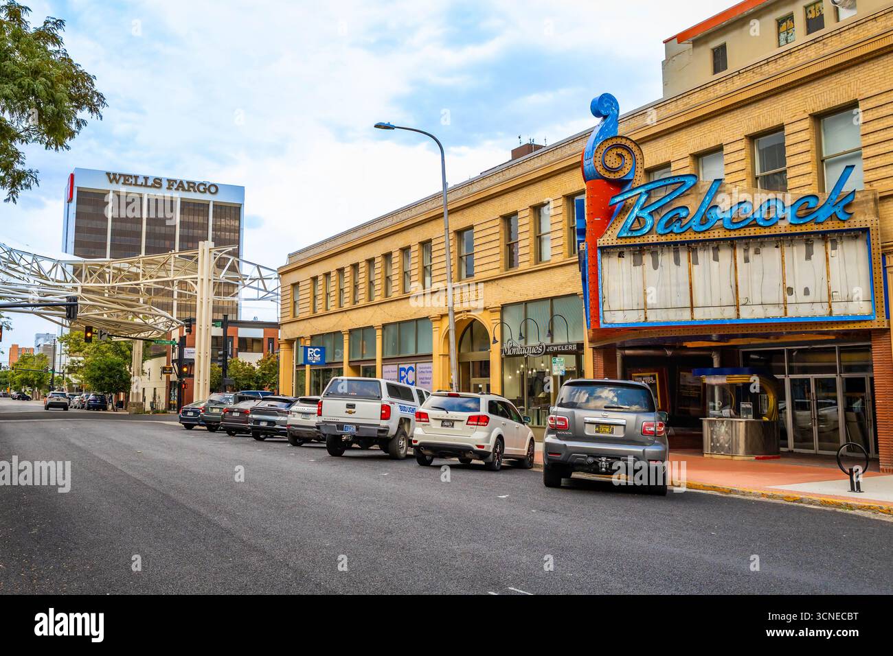 Billings, MT, USA - July 25, 2025: The historic Babcock Building in ...
