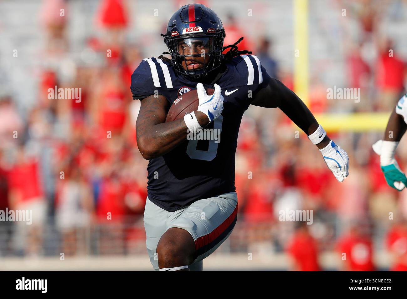 OXFORD, MS - SEPTEMBER 20: Ole Miss Rebels tight end Dae'Quan Wright (8 ...