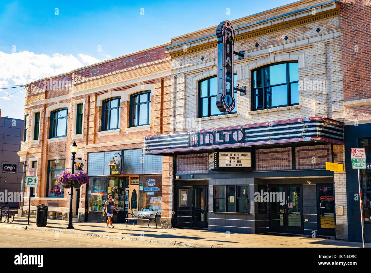 Bozeman, MT, USA - August 01, 2025: A beautiful street view of downtown ...