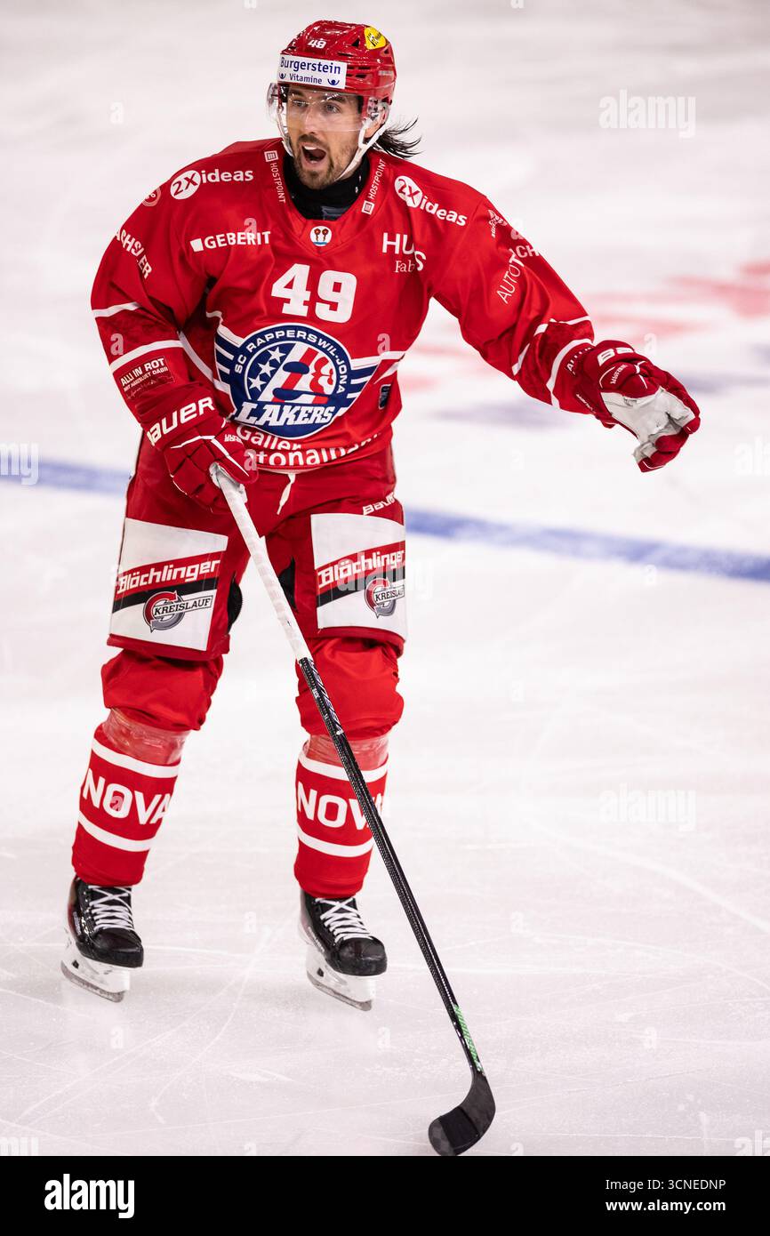 19/09/2025, Rapperswil, St.Galler Kantonalbank Arena, NL: SC Rapperswil ...