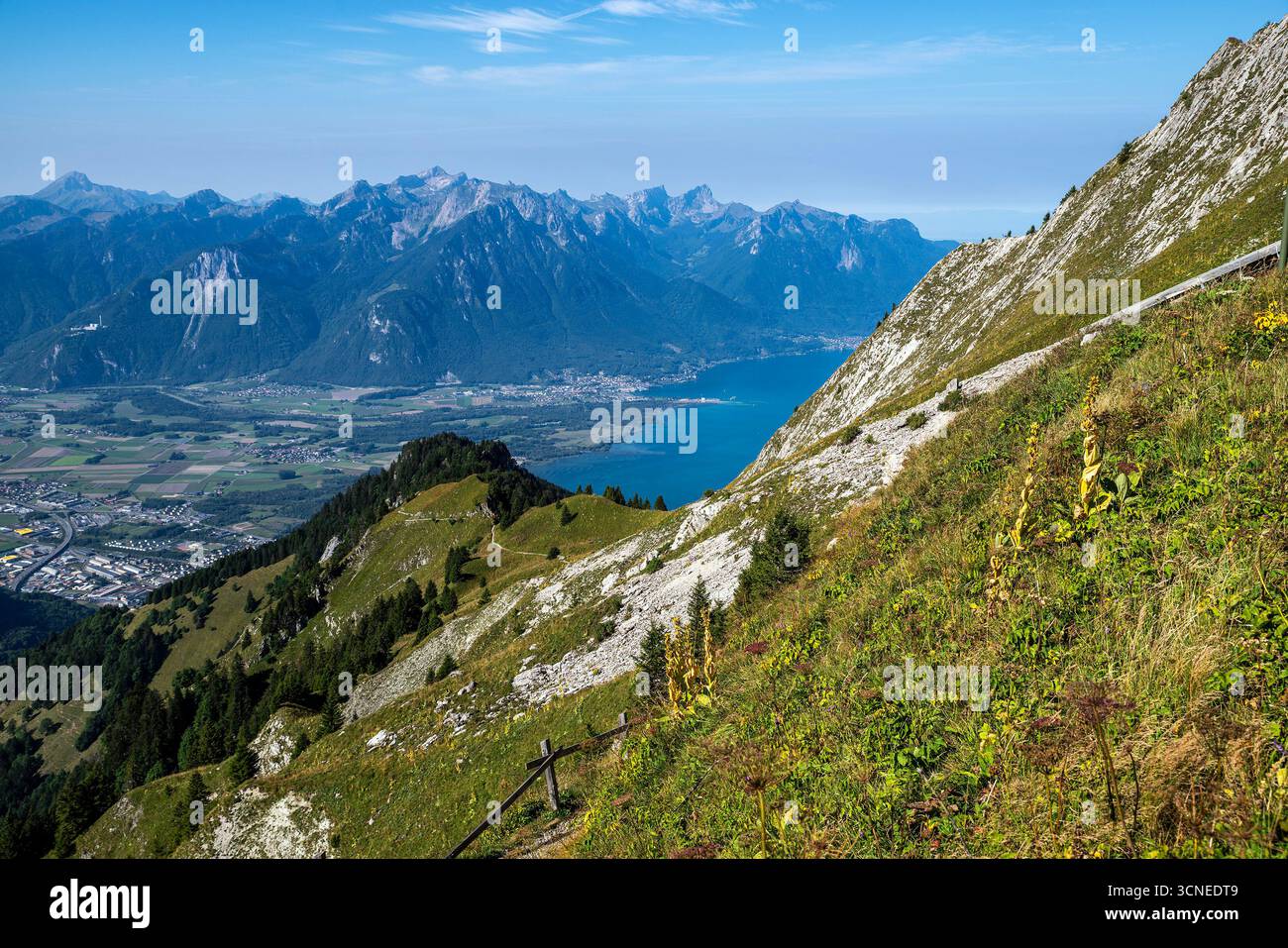 Rochers de Naye Stock Photo - Alamy