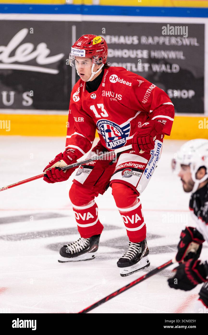 19/09/2025, Rapperswil, St.Galler Kantonalbank Arena, NL: SC Rapperswil ...