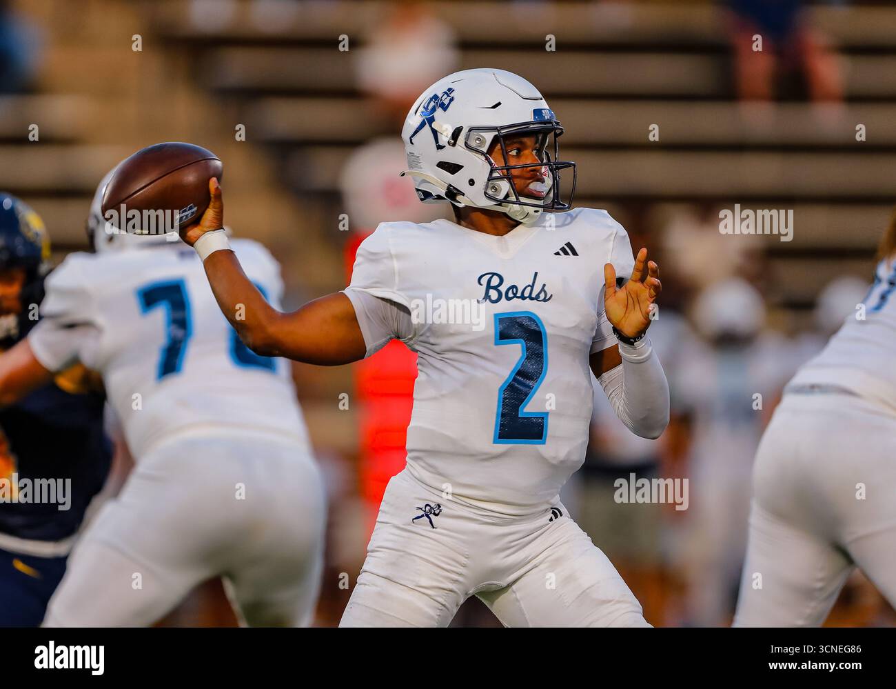 September 20, 2025:.Washburn Ichabods quarterback Justin Lewis (2 ...