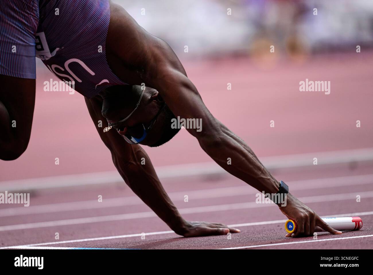 United States' Christopher Bailey prepares to start a run-off heat ...