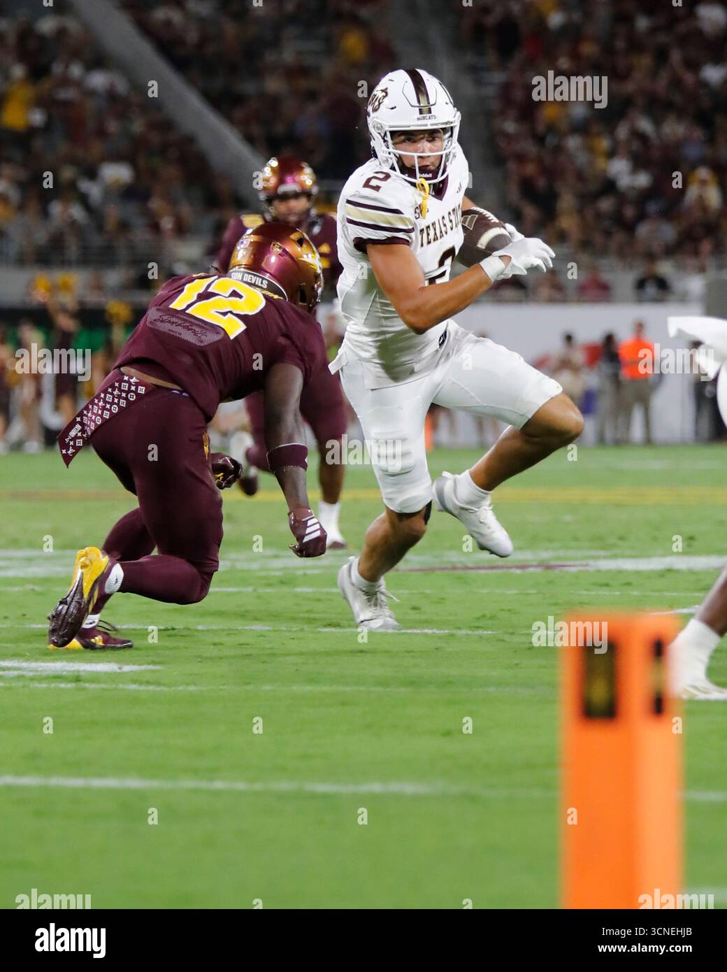September 13, 2025: Texas State Bobcats wide receiver Kylen Evans (2 ...