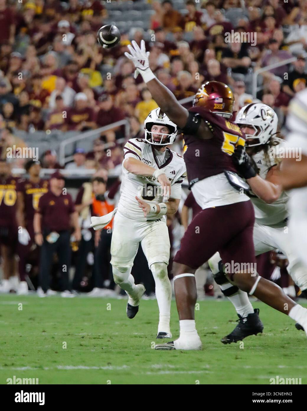 September 13, 2025: Texas State Bobcats quarterback Brad Jackson (8 ...