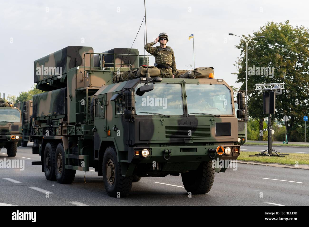 Polish servicemen present NSM an anti-ship and land-attack missile ...