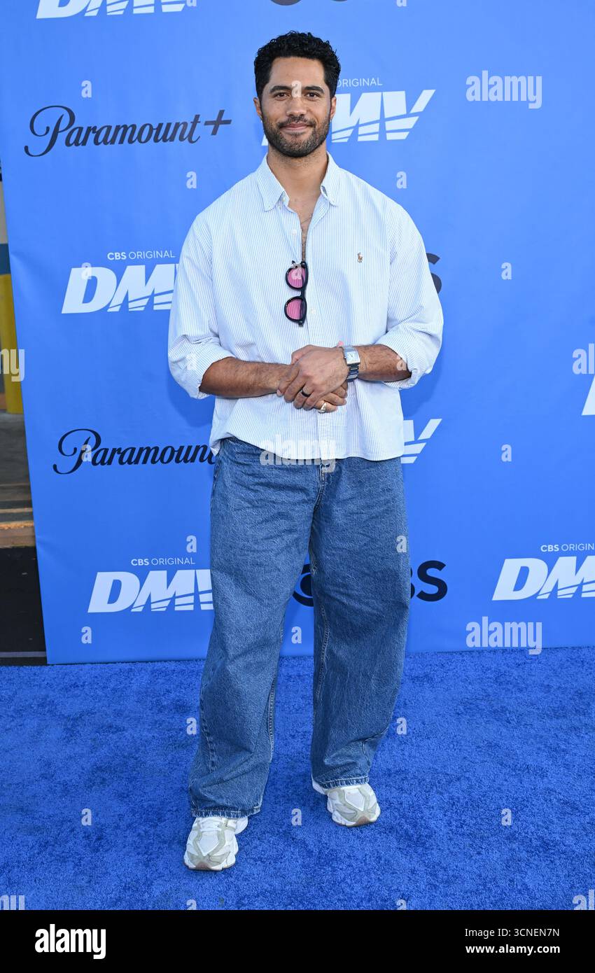 Alex Tarrant arriving to the ‘DMV’ Sneak Peek Red Carpet Event at ...