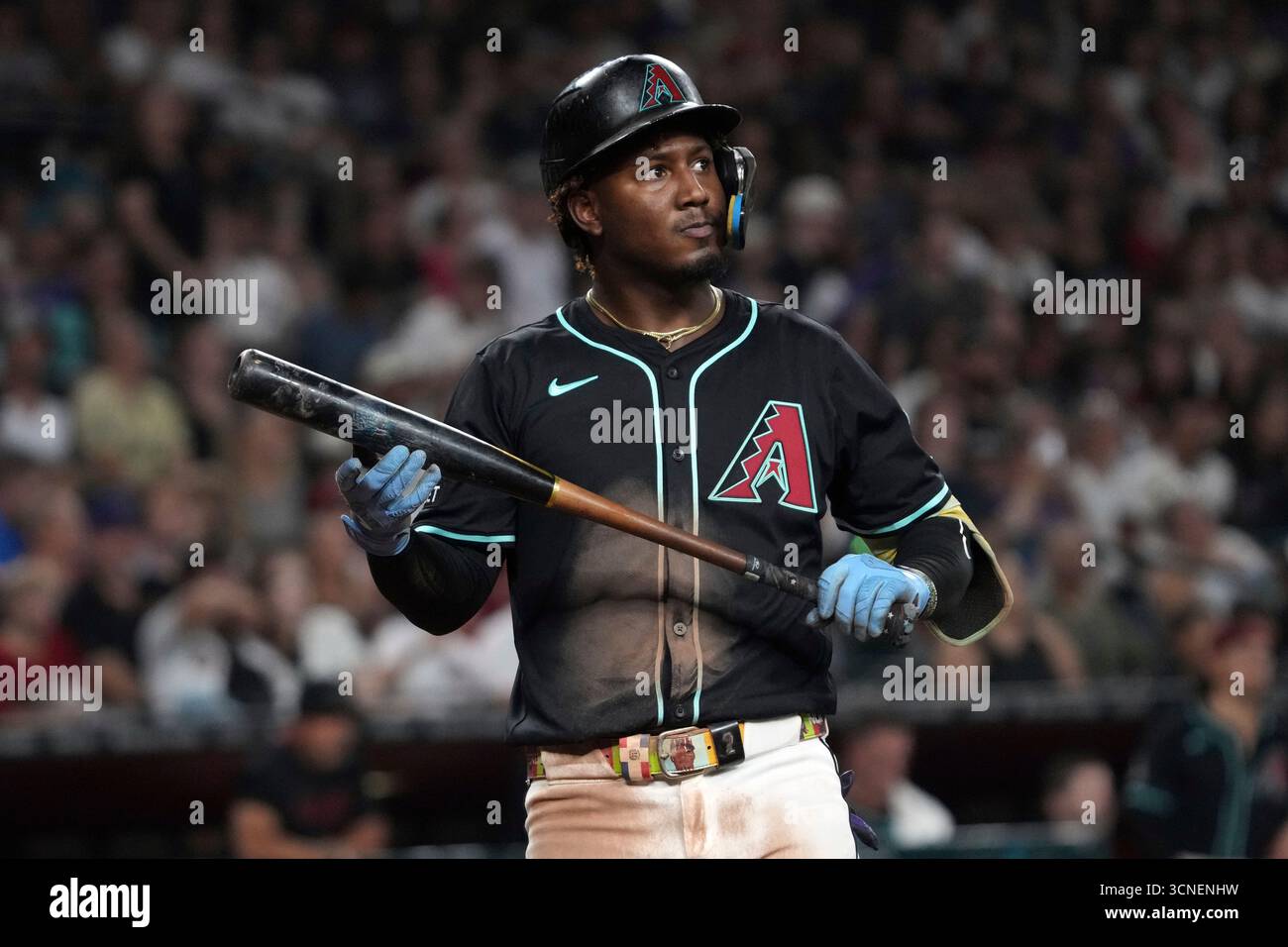 Arizona Diamondbacks shortstop Geraldo Perdomo (2) against the ...