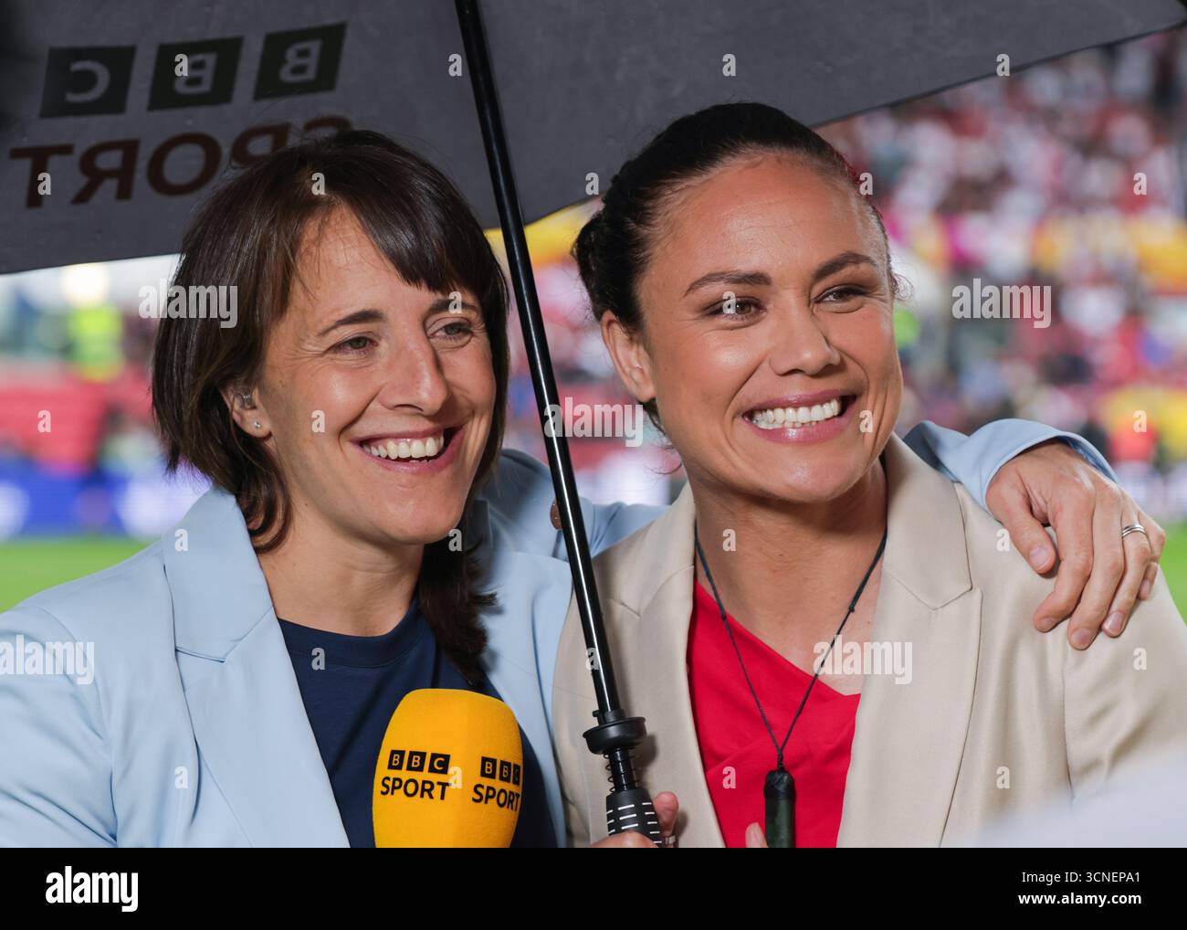 Bristol, UK. 20th September 2025. BBC Presenters Katy Daley McLean and ...