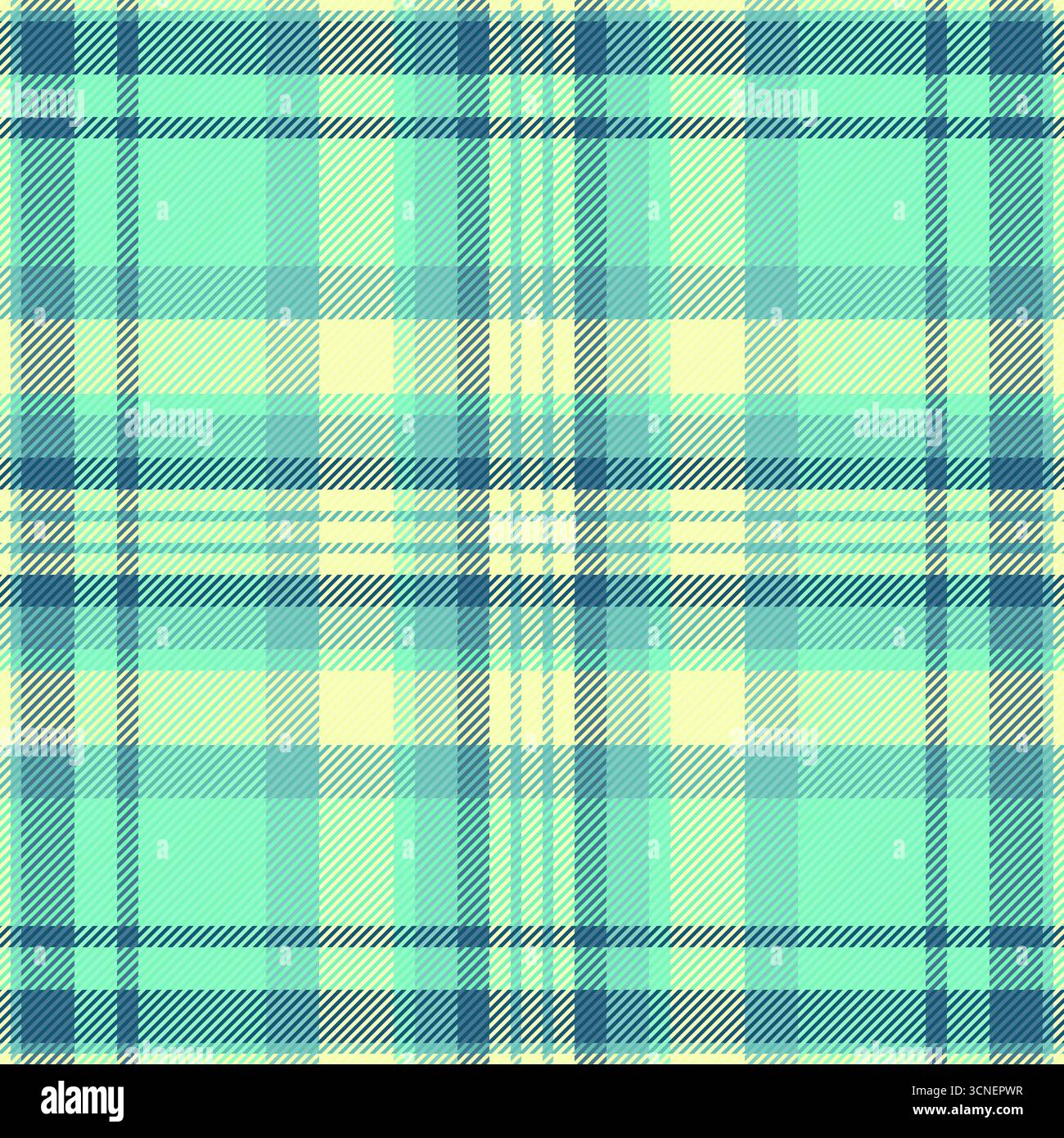 Classic plaid pattern in cool tones. A seamless textile design with ...