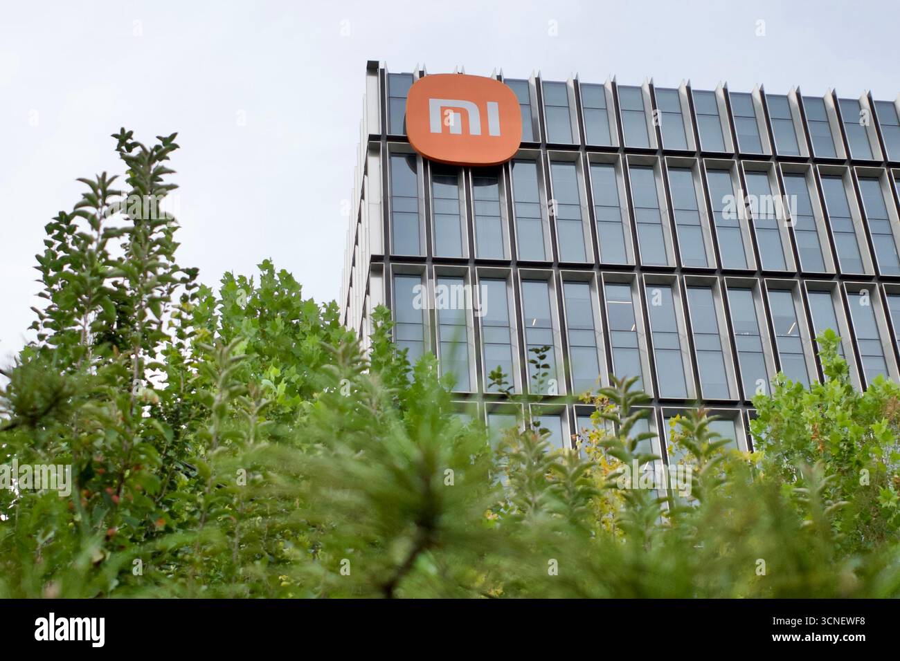 A general view showing the Xiaomi building‌ on September 18, 2025 in ...
