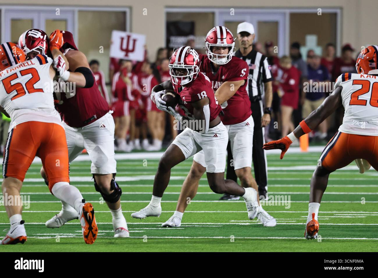 Saturday, September 20, 2025: during the NCAA football game between the ...