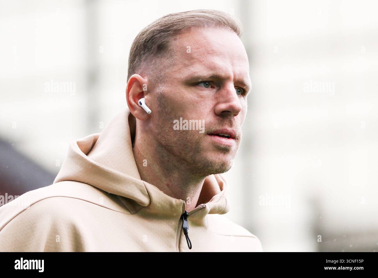 Goalkeeper Matz Sels (26 Nottingham Forest) before the Premier League ...