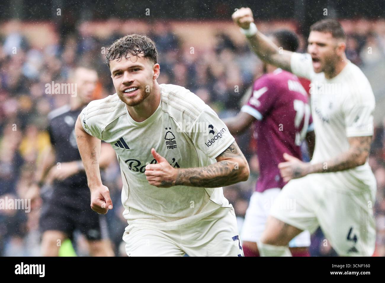 Neco Williams (3 Nottingham Forest) celebrates his goal during the ...