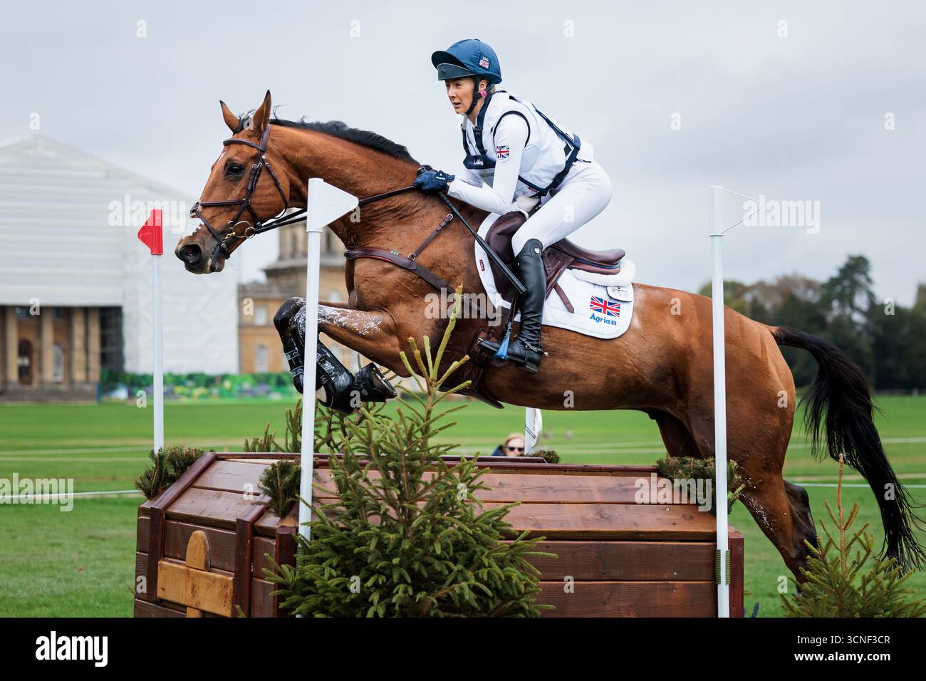 Yasmin Ingham of Great Britain riding Rehy Dj during the cross country ...