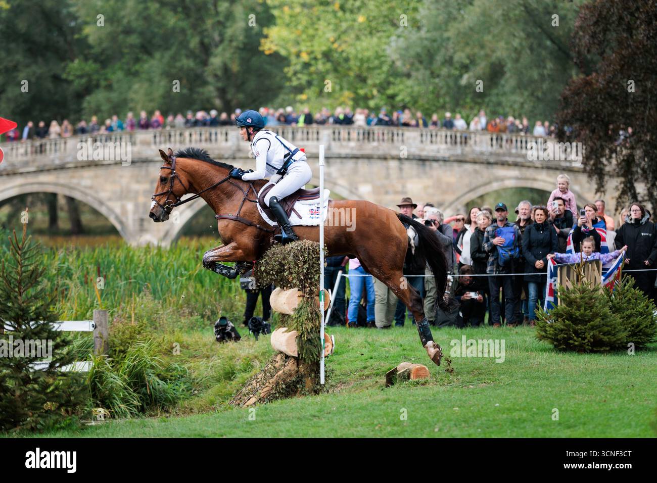Yasmin Ingham of Great Britain riding Rehy Dj during the cross country ...
