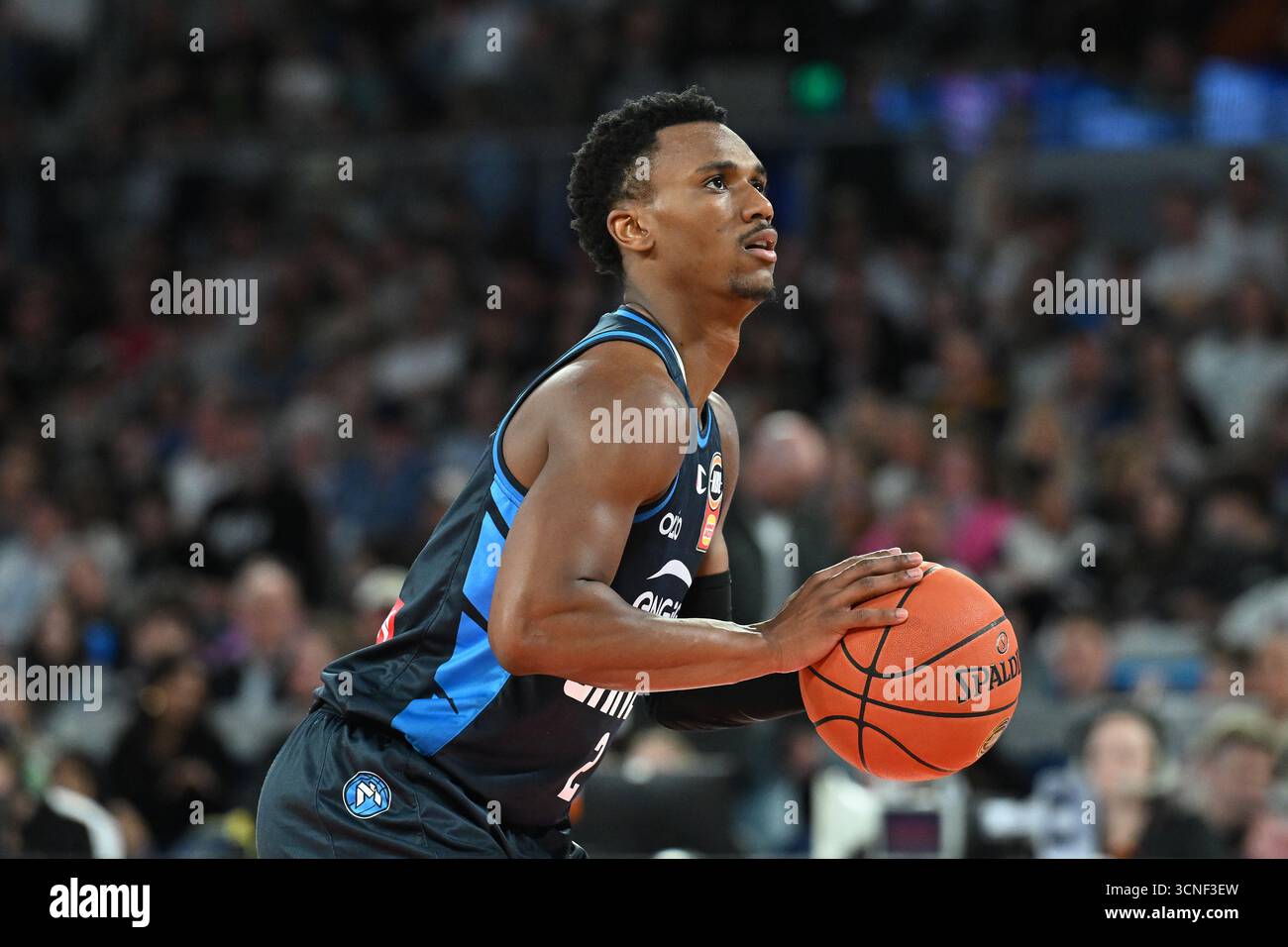 Tyson Walker of Melbourne shoots during the NBL Round 1 match between ...
