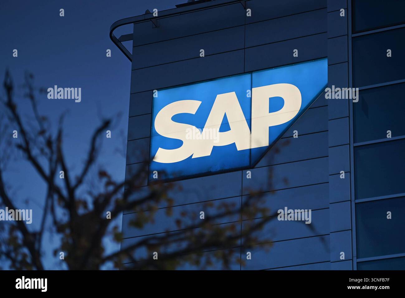 SAP Headquarters in Walldorf im Rhein Neckar Kreis. *** SAP ...