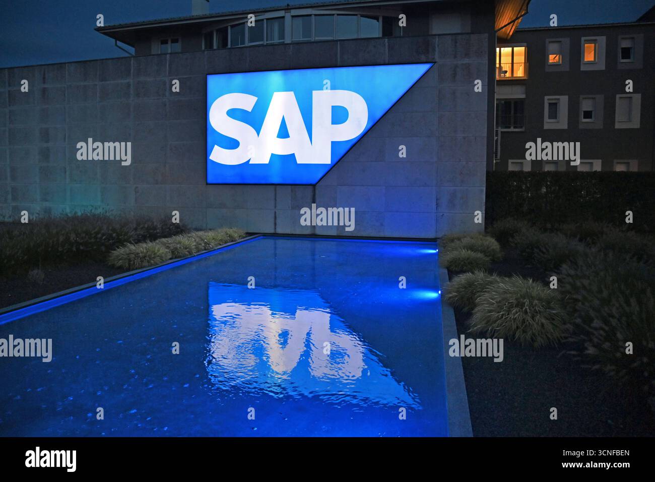 SAP Headquarters in Walldorf im Rhein Neckar Kreis. *** SAP ...