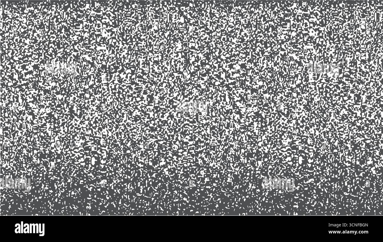 Glitch tv screen retro vintage Black and White Stock Photos & Images ...