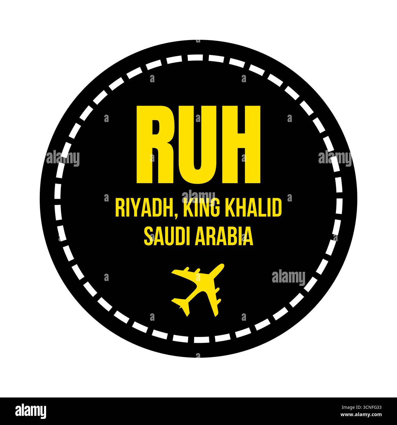 Riyadh airport plane Cut Out Stock Images & Pictures - Alamy