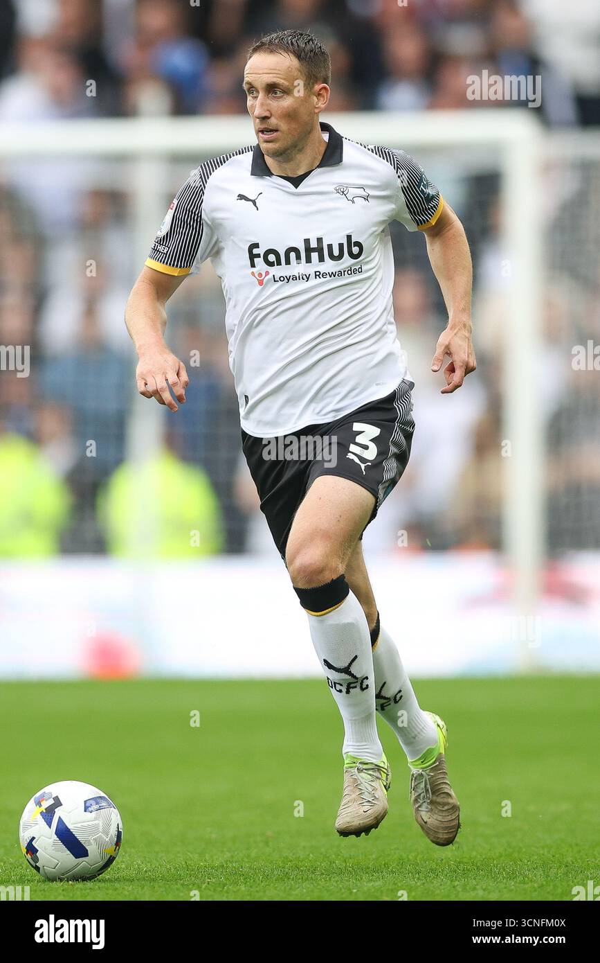 Derby County's Craig Forsyth during the Sky Bet Championship match at ...