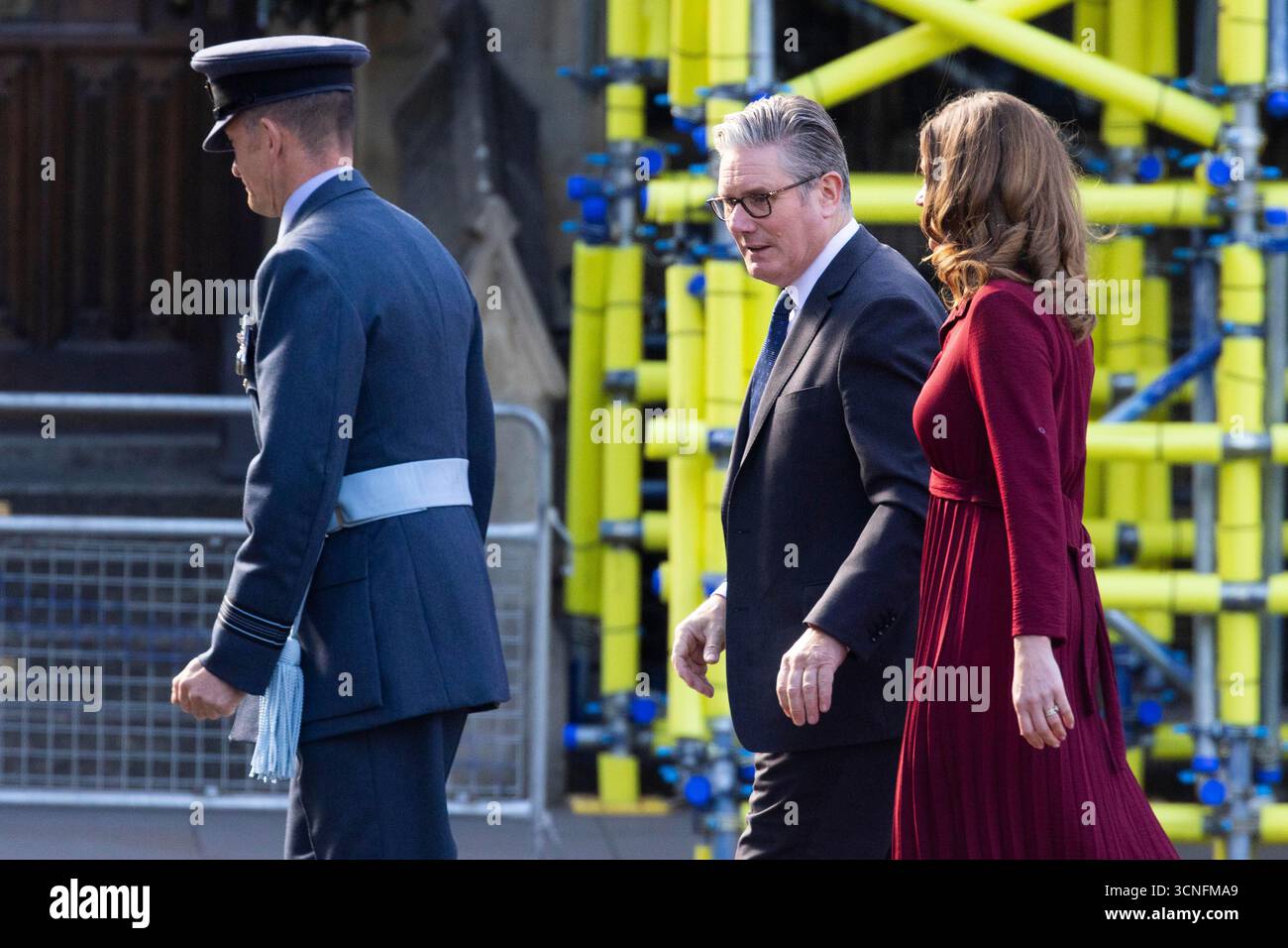 Prime Minister Sir Keir Starmer and his wife, Lady Victoria Starmer ...