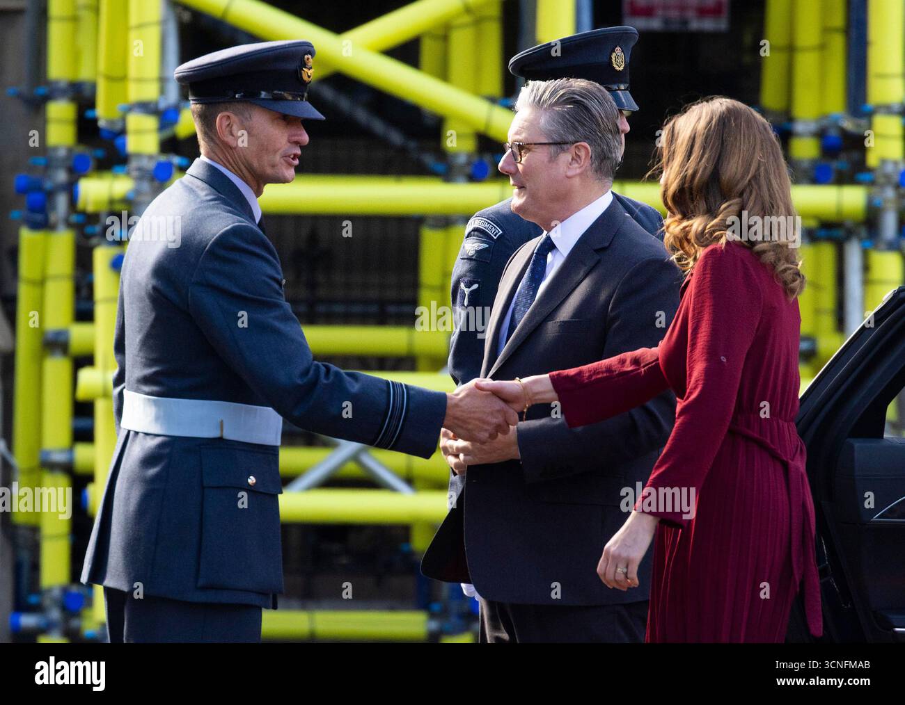 Prime Minister Sir Keir Starmer and his wife, Lady Victoria Starmer ...
