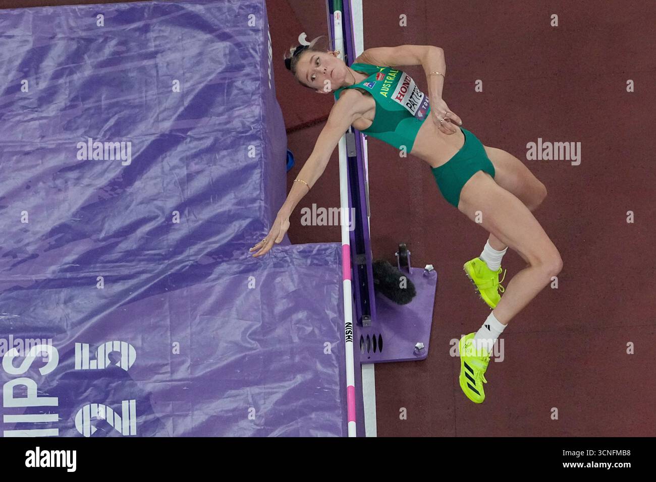 Australia's Eleanor Patterson competes the women's high jump final at ...