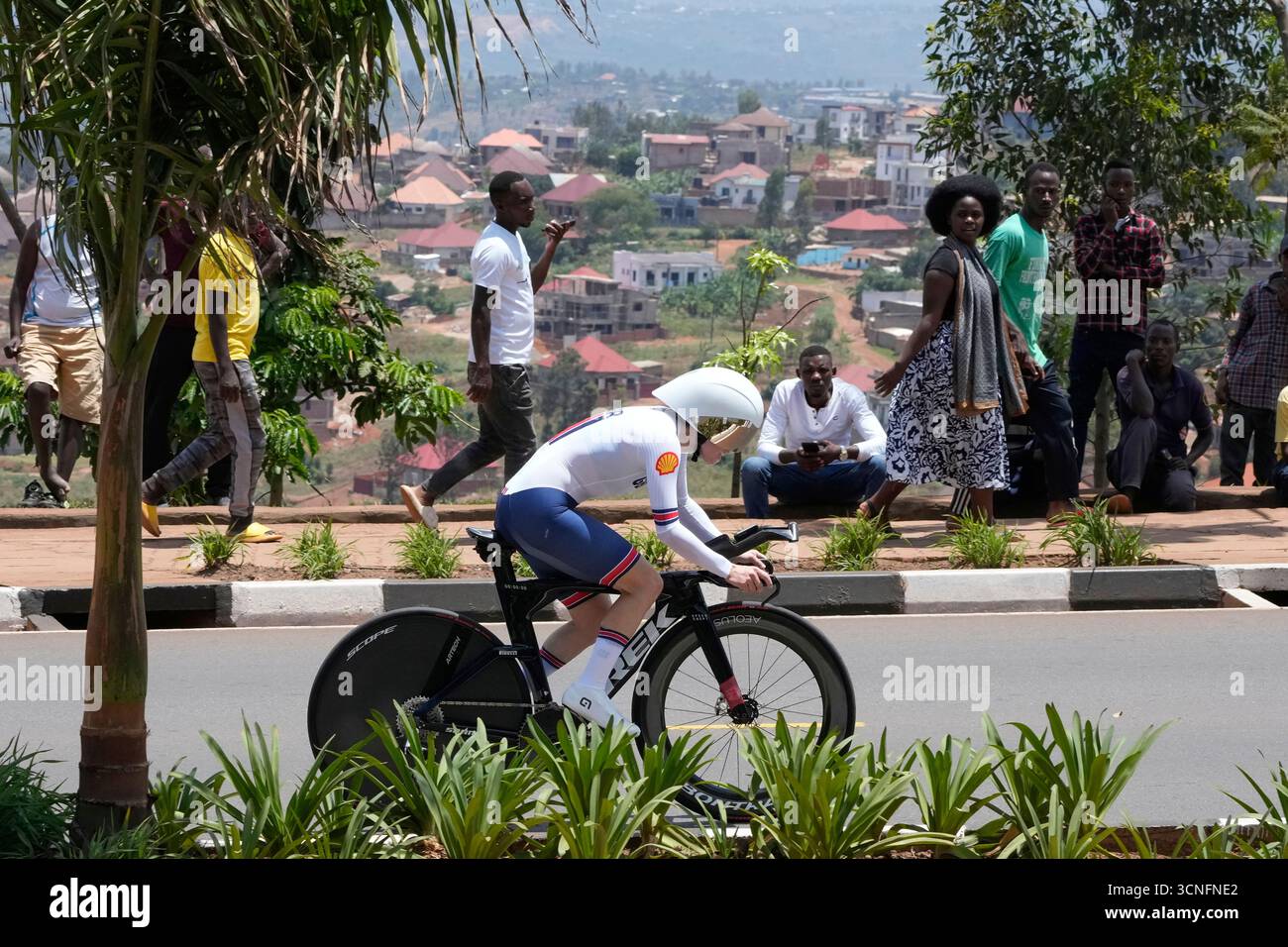 Britain's Anna Henderson competes, during the women's elite individual ...
