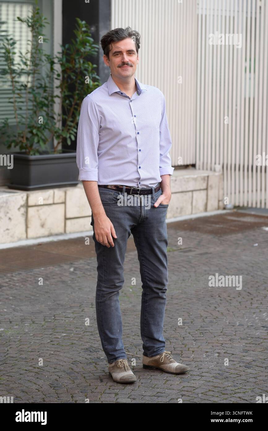 Flavio Parenti attends the photocall of Rai tv fiction "La ricetta ...