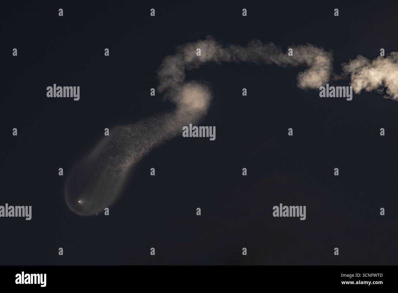 SpaceX launches their Falcon 9 rocket on September 21st, 2025 with a ...