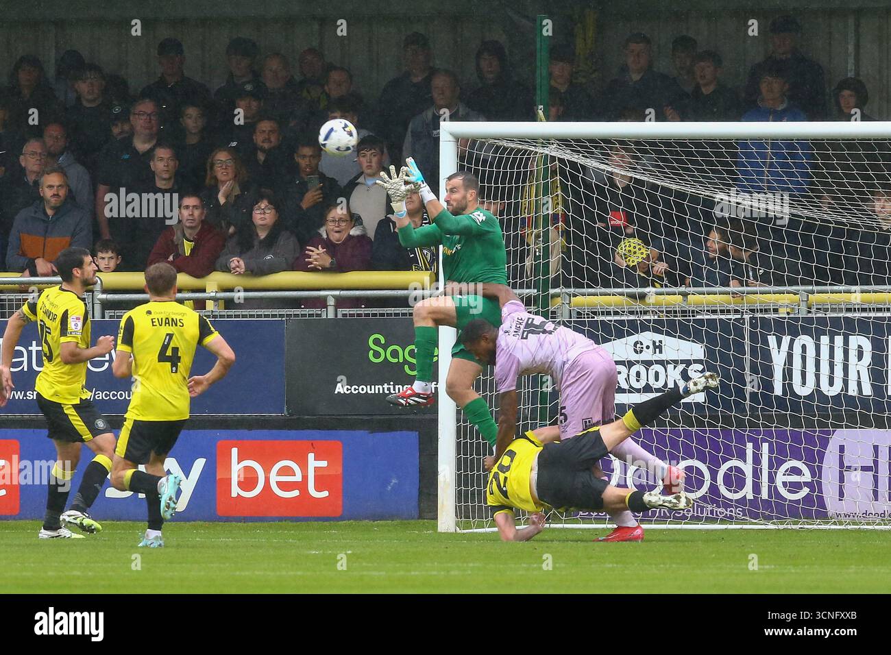 The Exercise Stadium, Harrogate, England - 20th September 2025 James ...