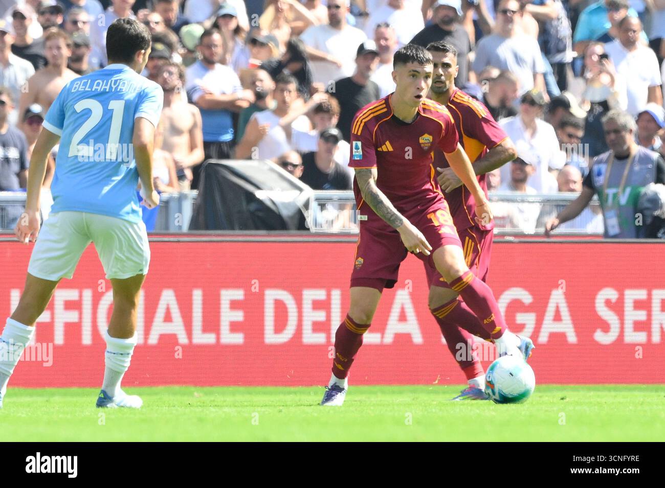 Roma’s Matias Soule' during the Serie A Enilive soccer match between SS ...