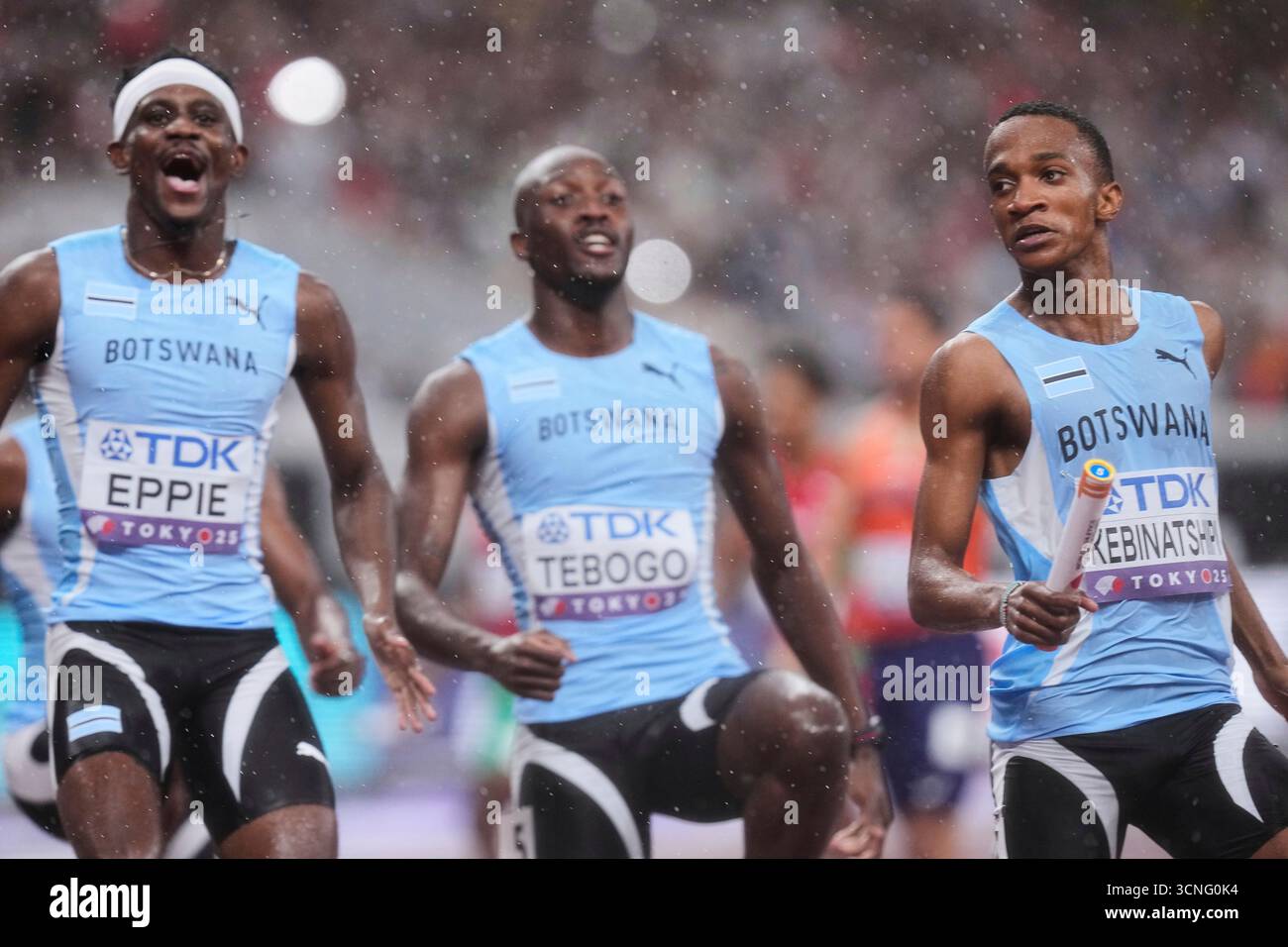 Botswana's Busang Collen Kebinatshipi, Letsile Tebogo and Lee ...