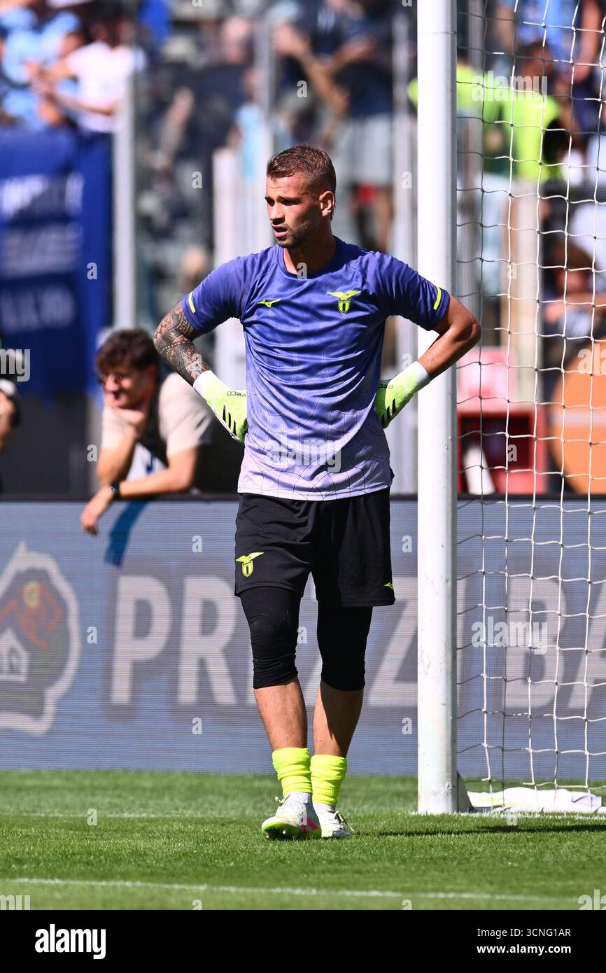Ivan Provedel of S.S. Lazio participates in the 4th day of the Serie A ...