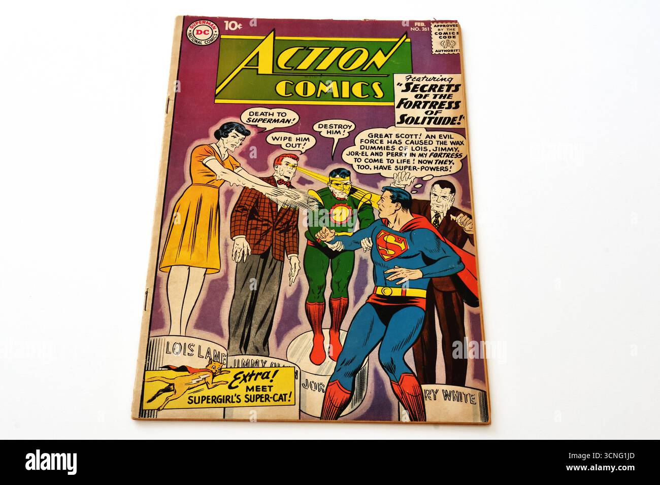 Action Comics #261 (February 1960) by DC Comics, featuring the origin ...