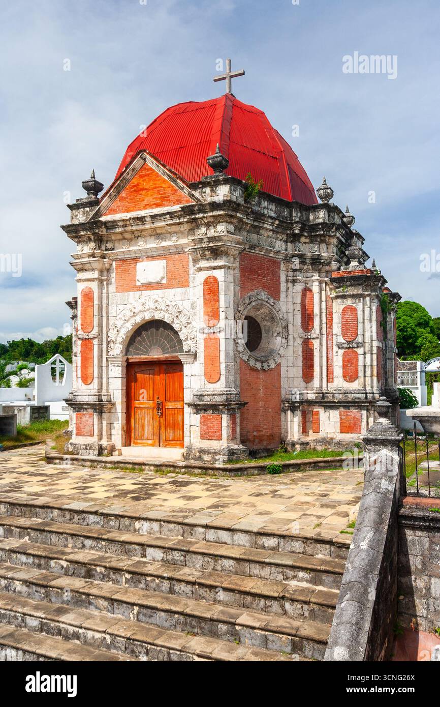 The ornate Baroque cemetery chapel of the Catholic Camposanto de San ...