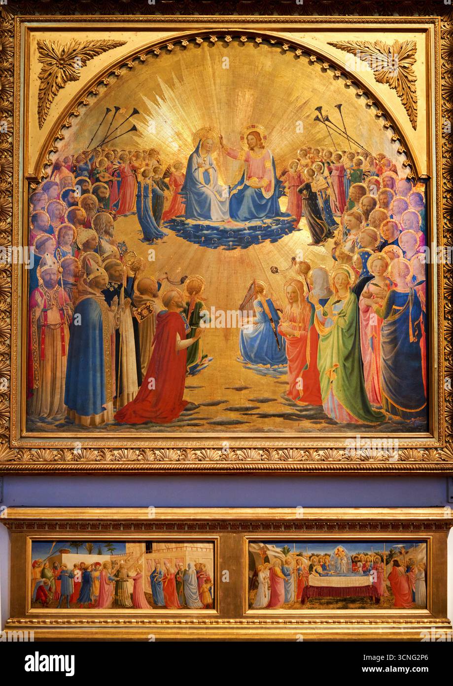Glorification of the Virgin, Marriage of the Virgin, Dormition of the ...