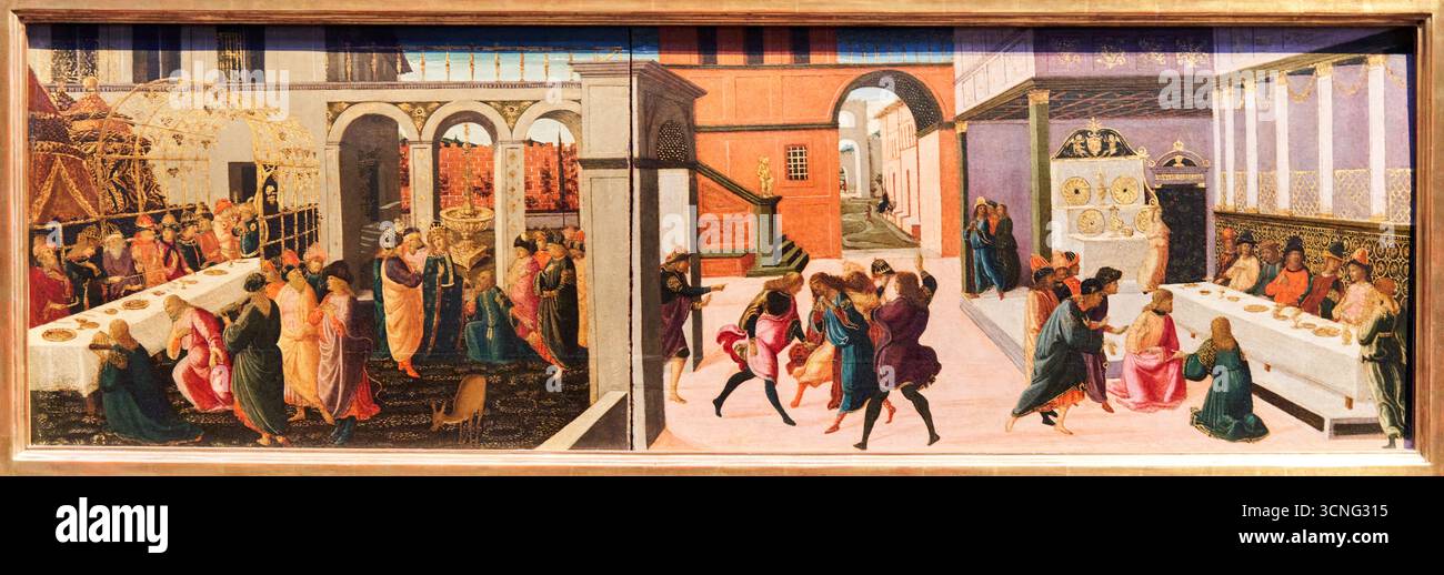 The Banquet of Ahasuerus, The Banquet of Queen Vashti, The Triumph of ...