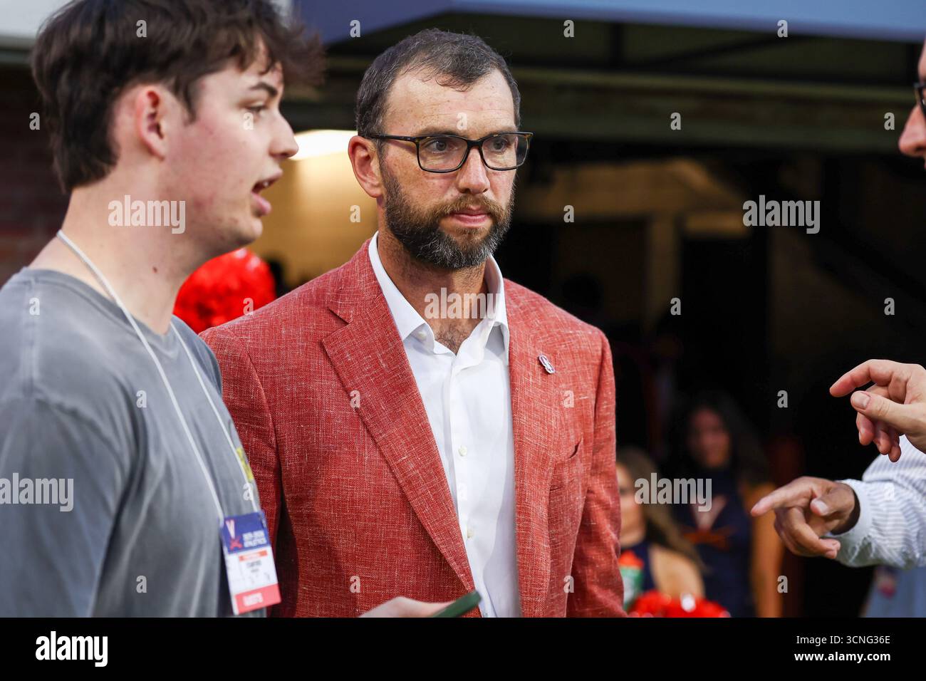 Charlottesville, VA: Stanford alumnus and former NFL quarterback Andrew ...