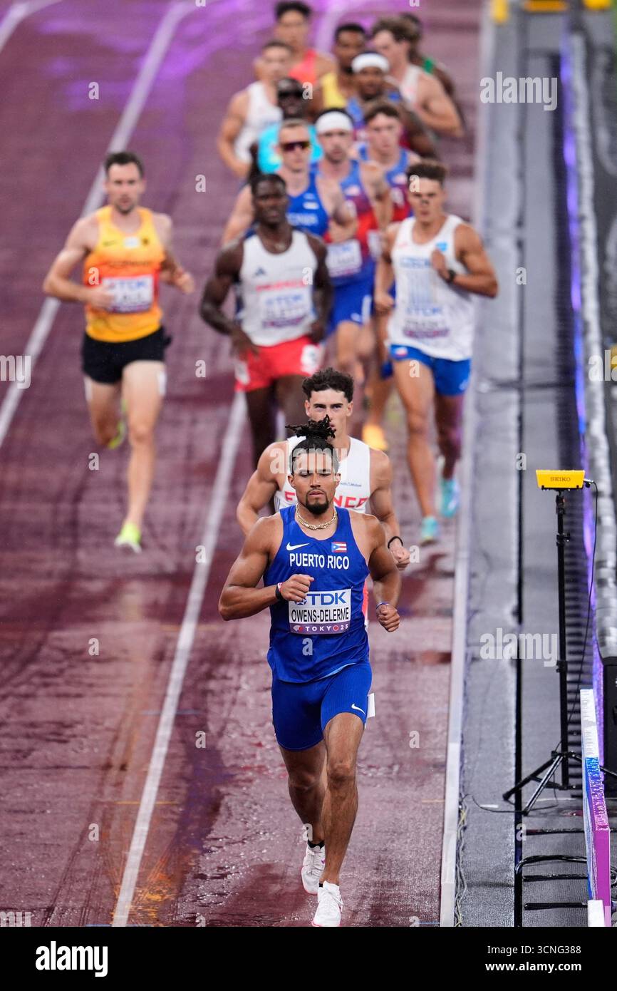 Puerto Rico's Ayden Owens-Delerme competes in the decathlon 1,500 ...