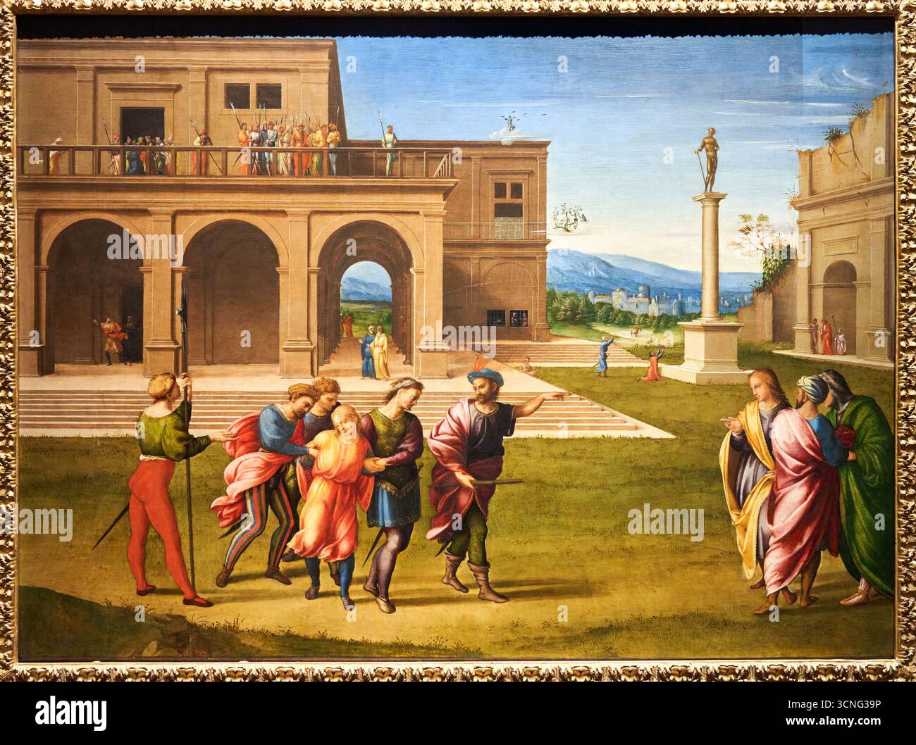 Joseph Led to Prison, c. 1515-1517, oil on panel, FRANCESCO GRANACCI ...