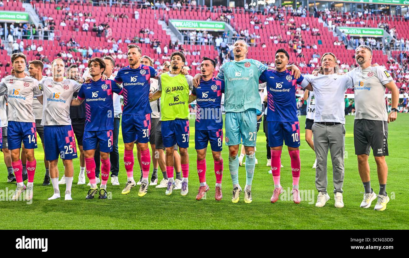 20.09.2025, WWK-Arena, Augsburg, GER, 1. FBL, FC Augsburg vs 1. FSV ...