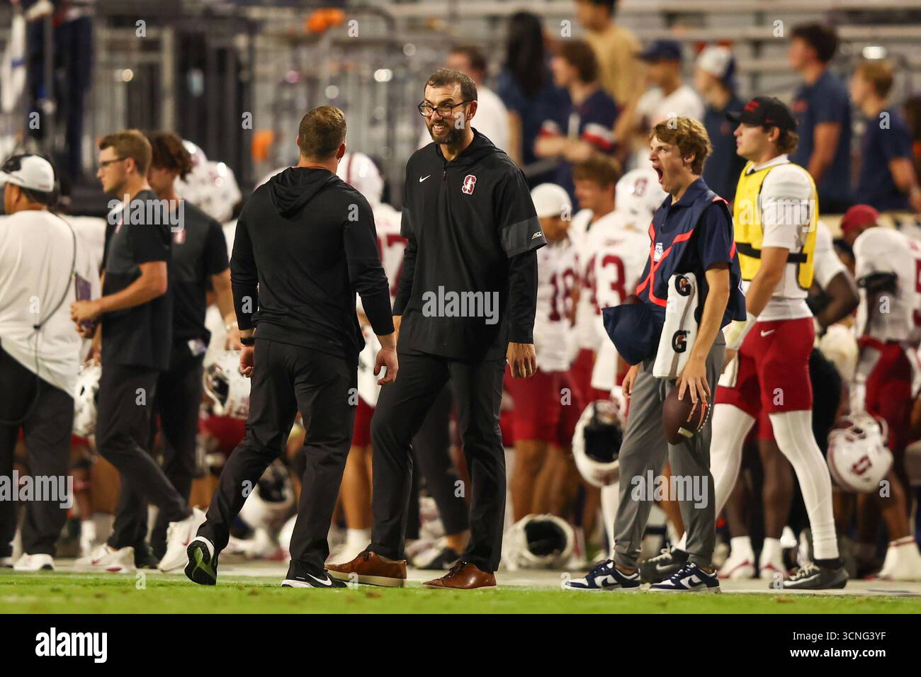 Charlottesville, VA: Stanford alumnus and former NFL quarterback Andrew ...
