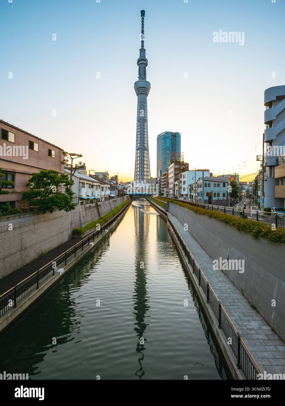 June 13, 2019: Tokyo Skytree, a broadcasting and observation tower in ...